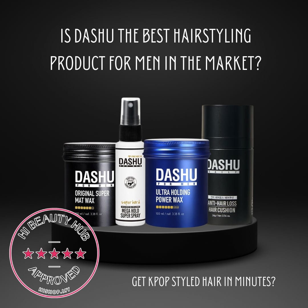 In Depth Review of Dashu Hair Styling Products for Men - HiShop