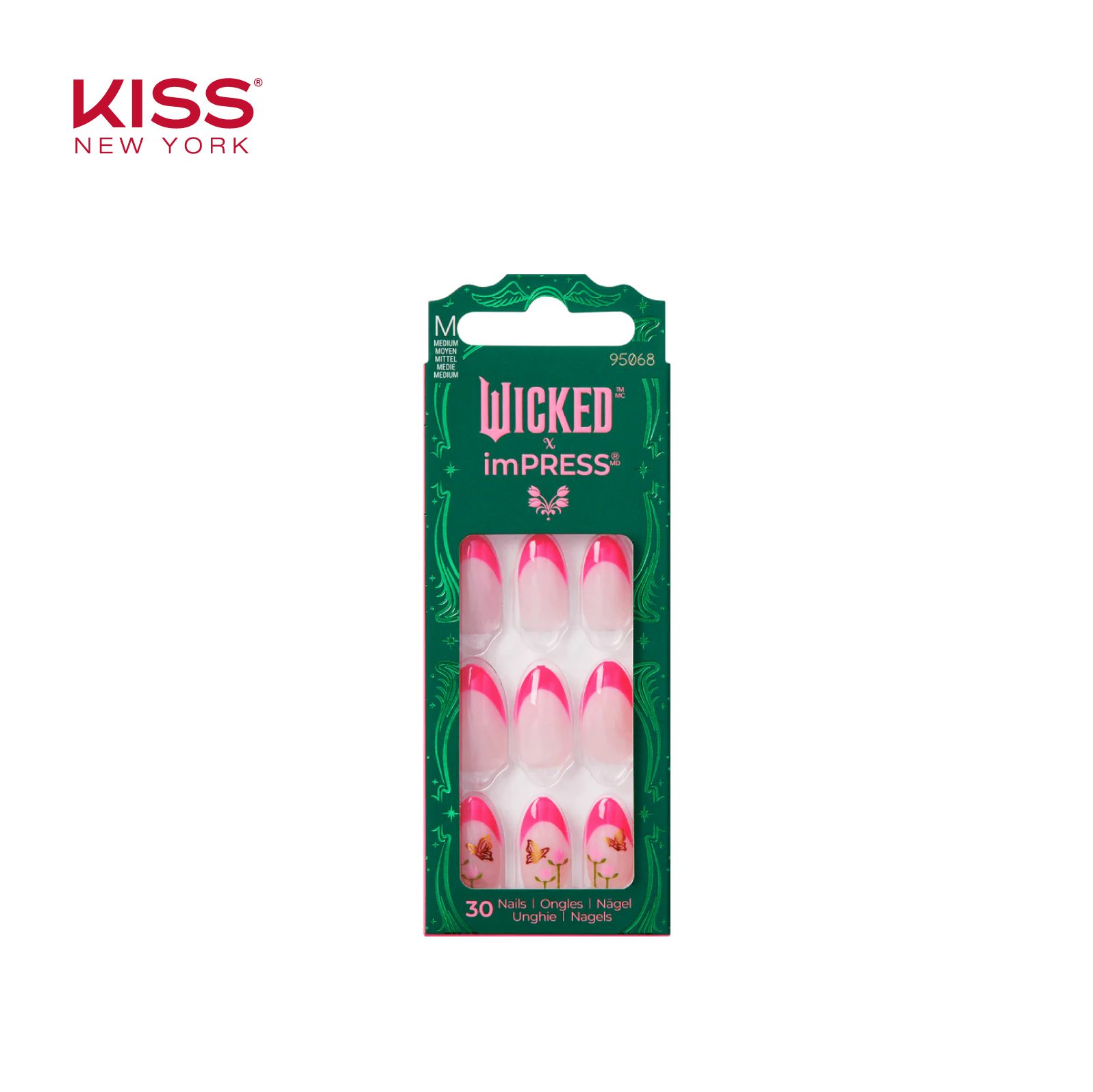 WICKED X imPRESS Press On Nails – Unlikely Friendship (NO GLUE Mani ...