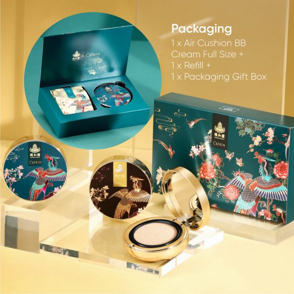 [CNY Promo] Catkin Dewy Skin Glow Set (BB Cushion + Color-Change Lip ...